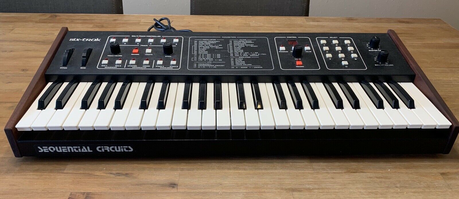 MATRIXSYNTH: Vintage Sequential Circuits SIX TRAK 6 , Analog ...