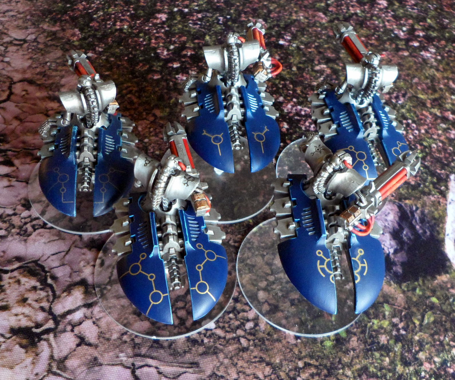 WeeMen: Necron Destroyer #5 w/ Gauss Cannon