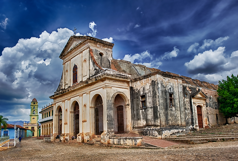 Deborah Sandidge: A lovely old church in Trinidad, Cuba