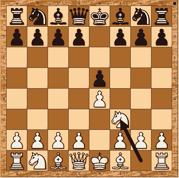 Chess Analysis Move By Move: 2.Nf3 (C40: King Knight Opening)