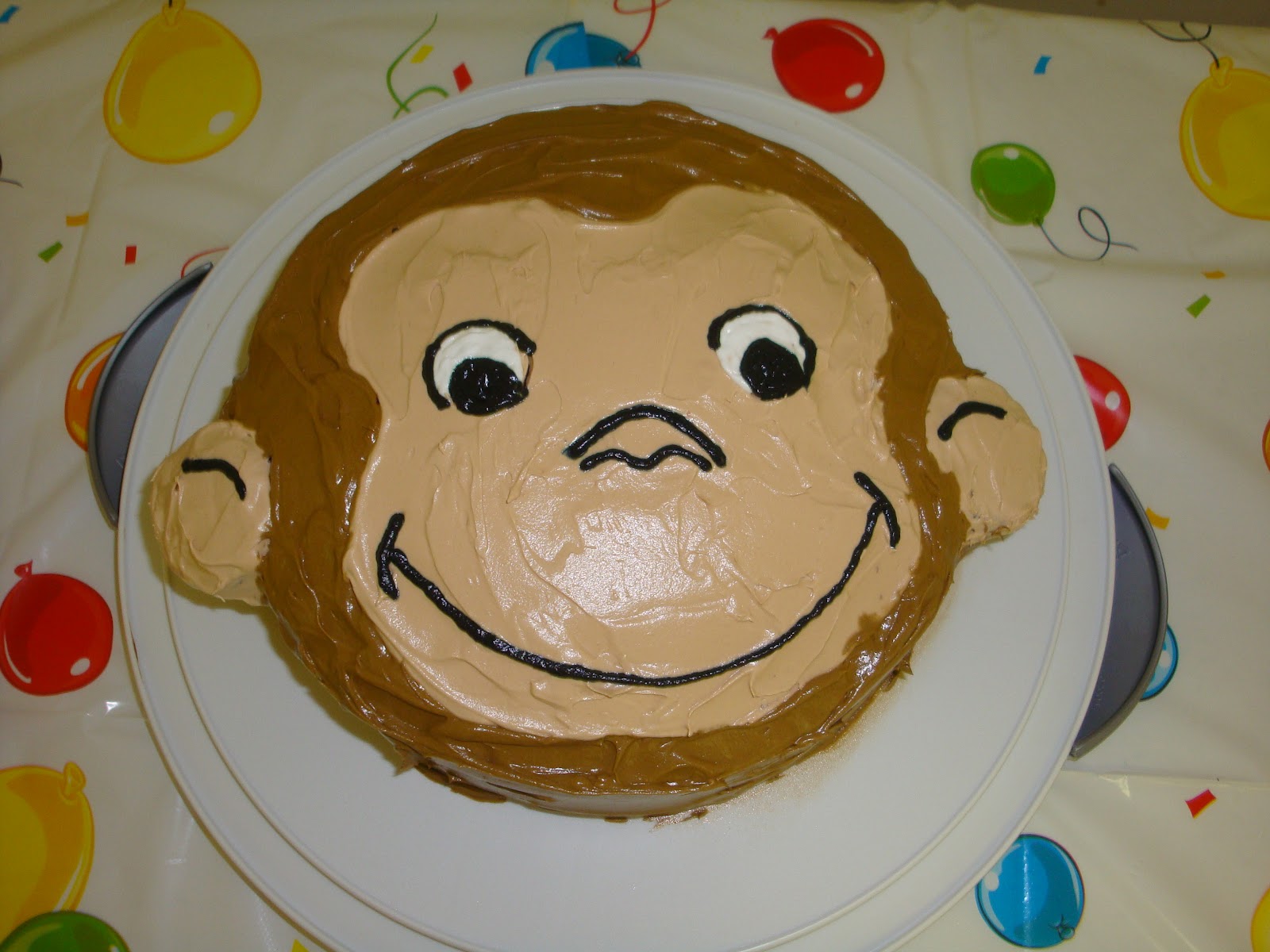 My Blessed Mess: Curious George Cake