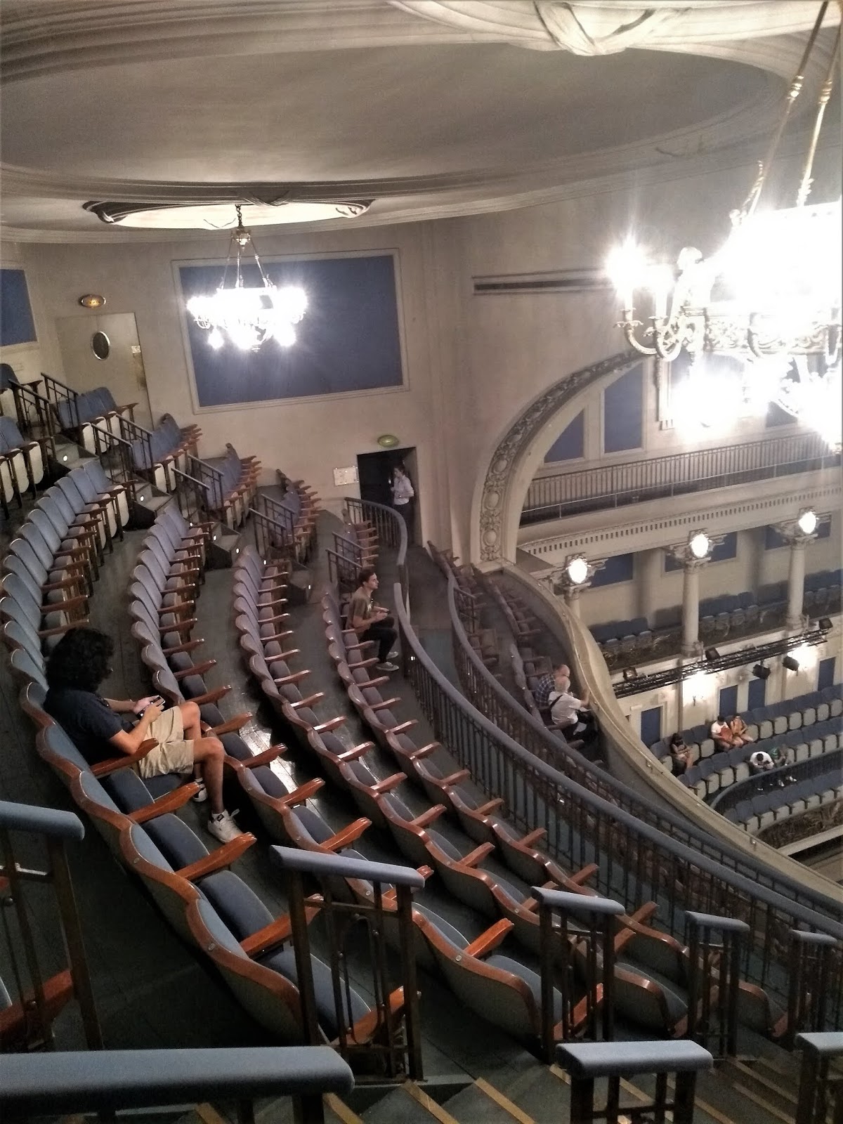 Redescubriendo Barcelona y más allá: 12/07/2019 El Coliseum II: Interior