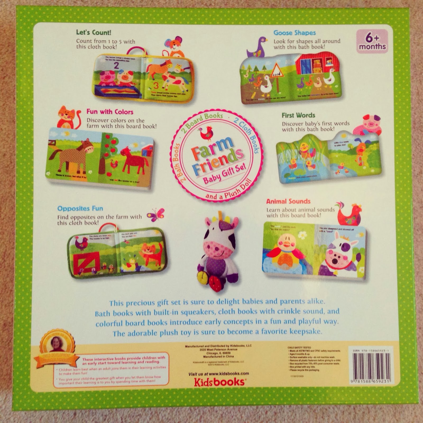 Liza Lewis: Baby Gift Sets - Farm Friends and Animal Friends