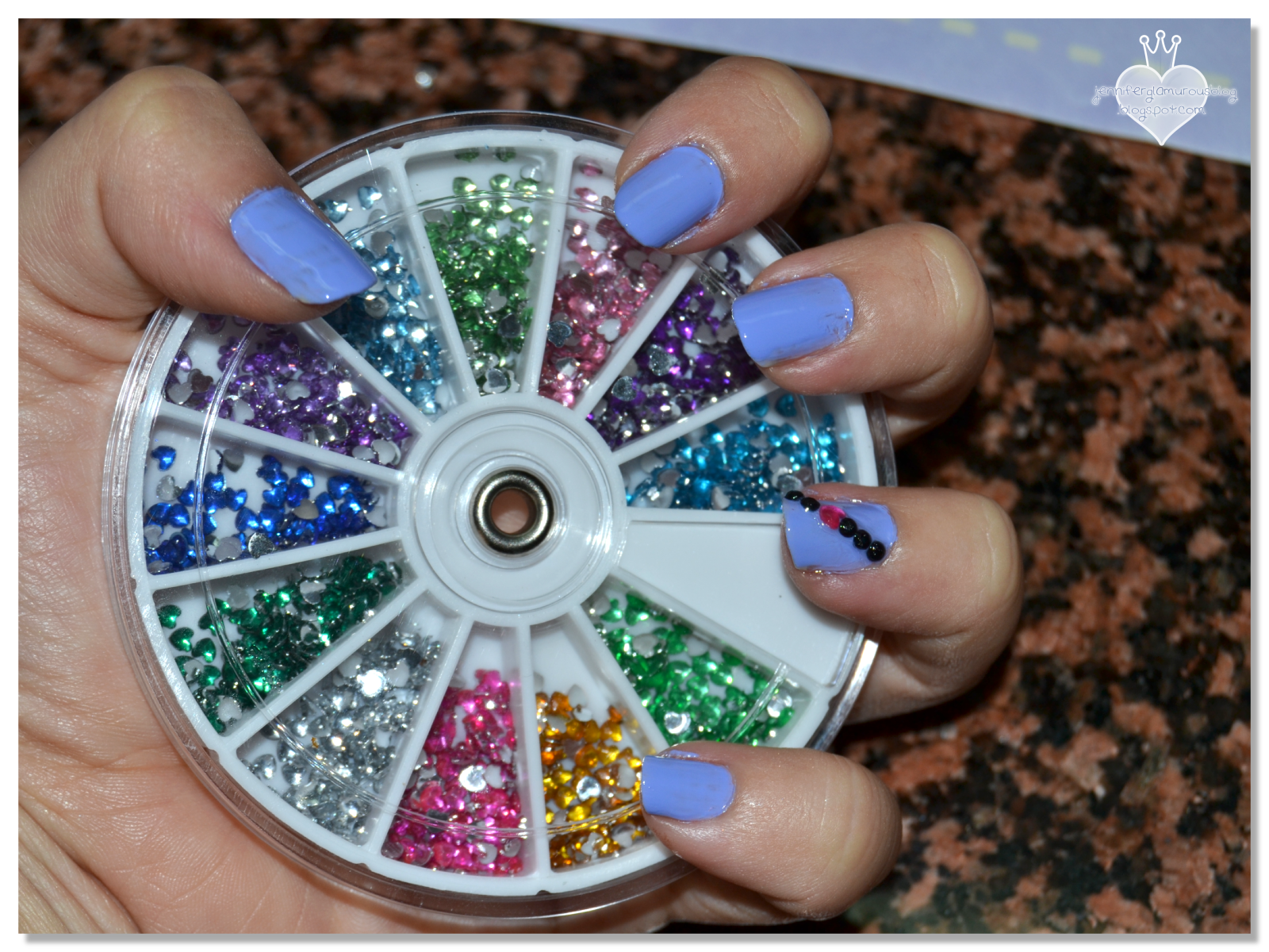 ♥ Jennifer Make Up Glam ♥: * REVEW: 3x Nail Art Rhinestone (4ª ...