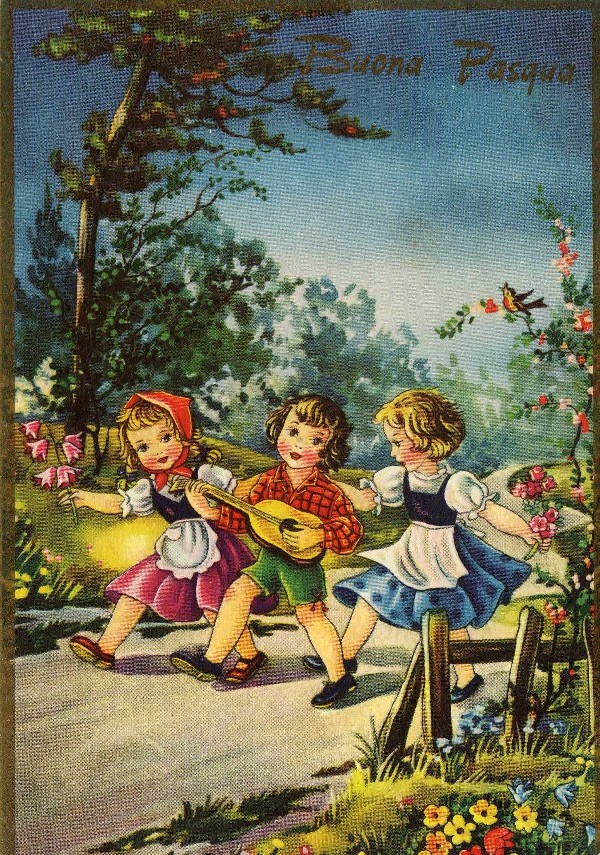 Miss Jane: Easter & Spring Vintage Postcards