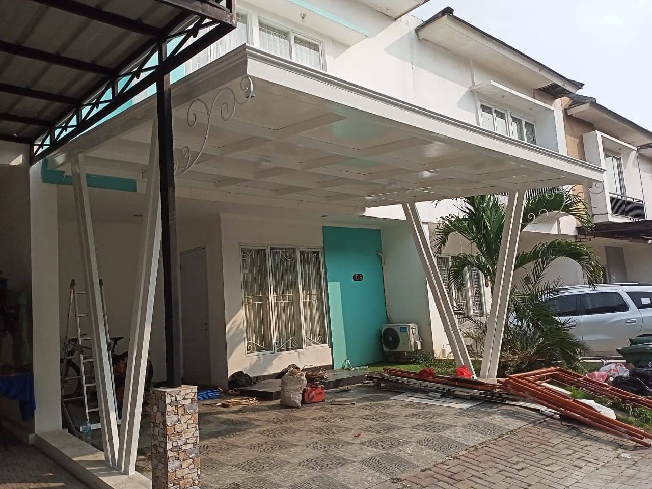 Model - model Kanopi garasi - Bengkel Las Kanopi Tangerang ...