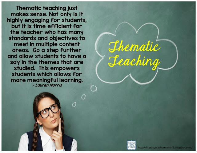 Thematic Teaching With an Interdisciplinary Twist | Adventures in ...
