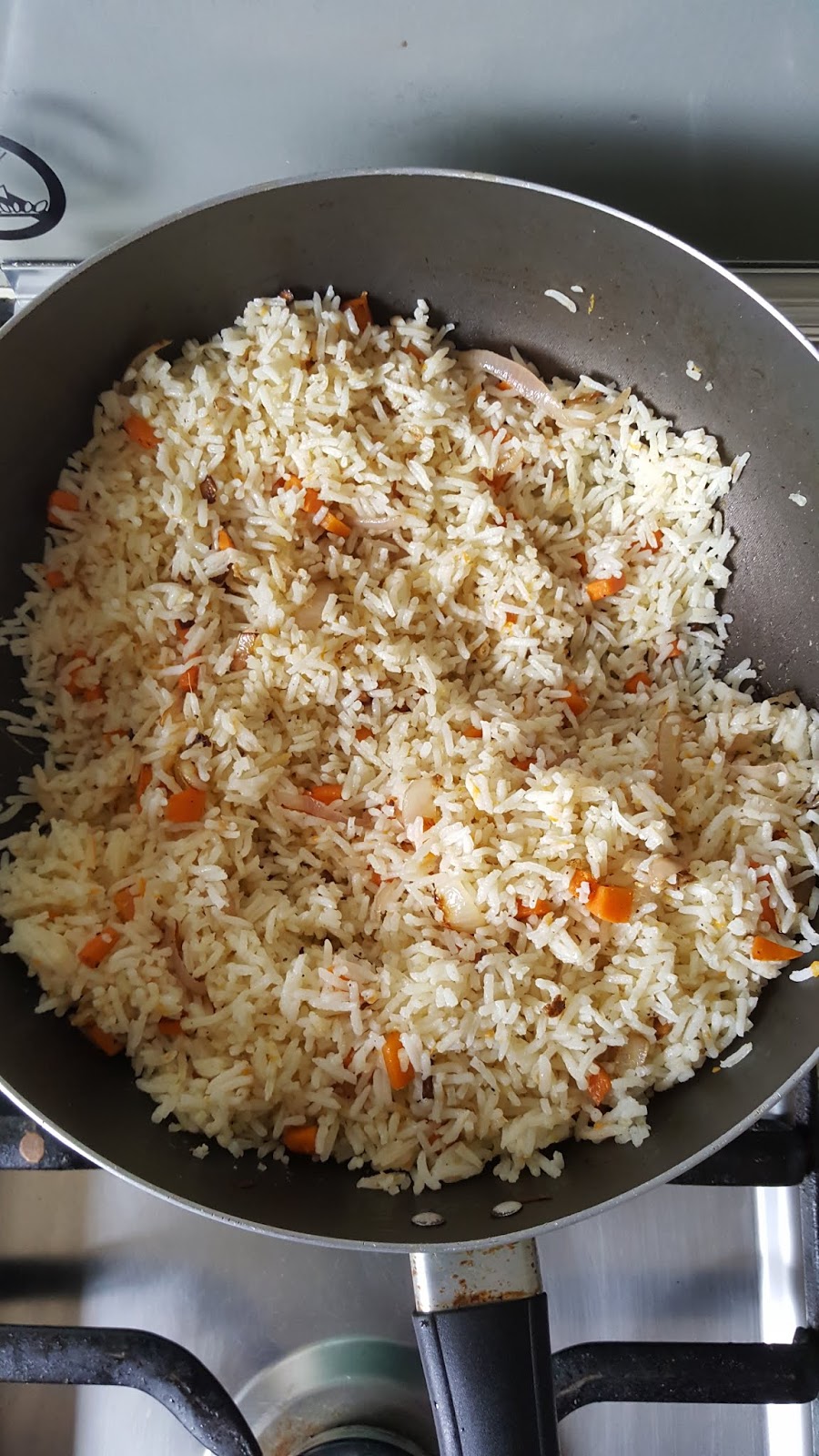 COLORED BELL PEPPER FRIED RICE / Nairobi Kitchen