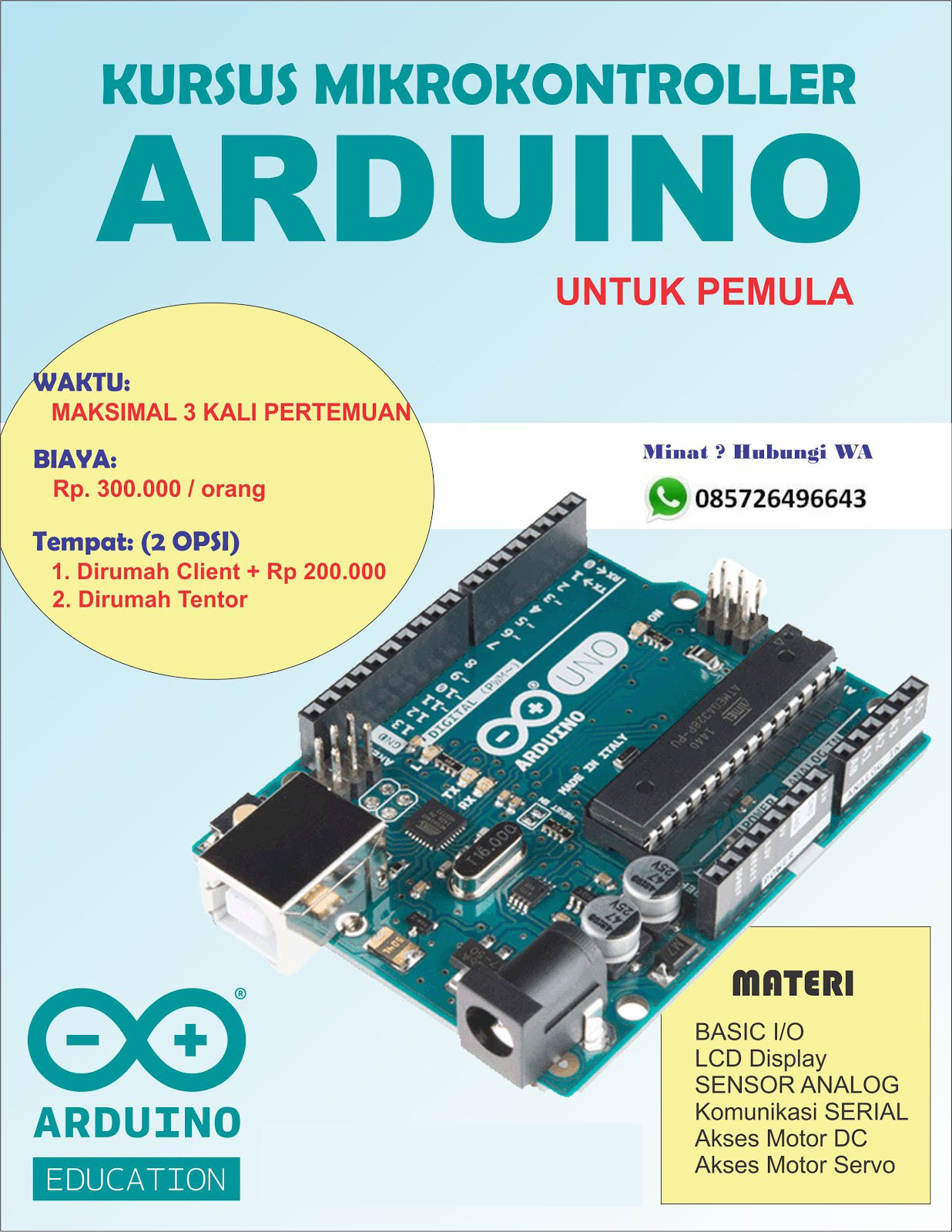 Mengenal Mikrokontroller Arduino Kumpulan Informasi T