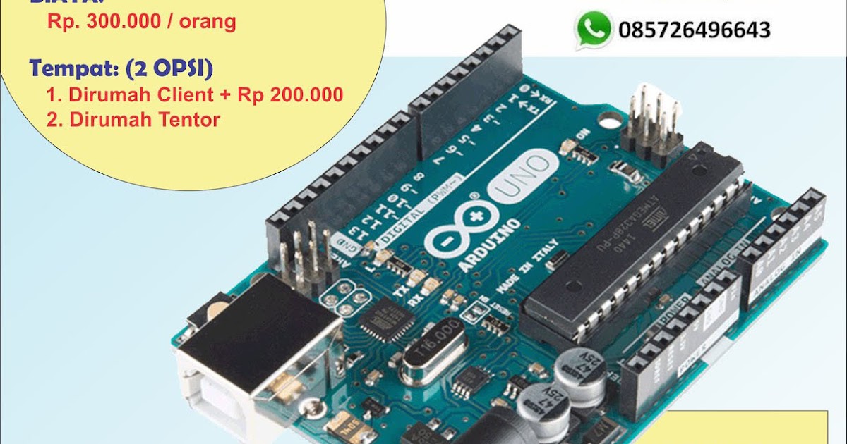 .: Kursus Mikrokontroller ARDUINO untuk PEMULA