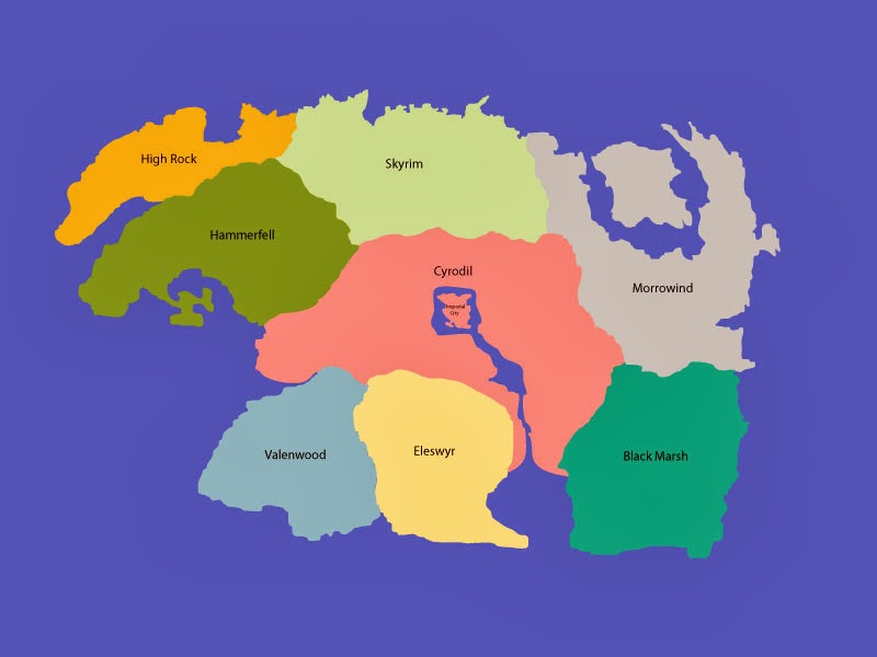 Jake Zarda: Custom Tutorial (elder scrolls map)