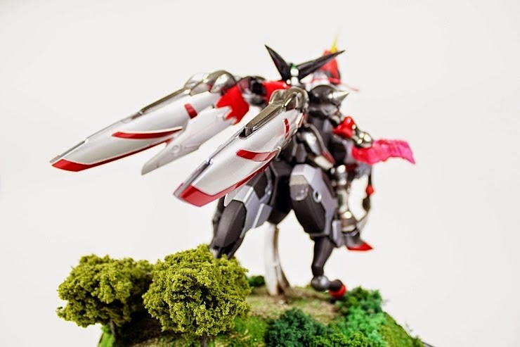 Gundam Family: HGUC 1/144 Master Gundam + Fuunsaiki Diorama Custom Build