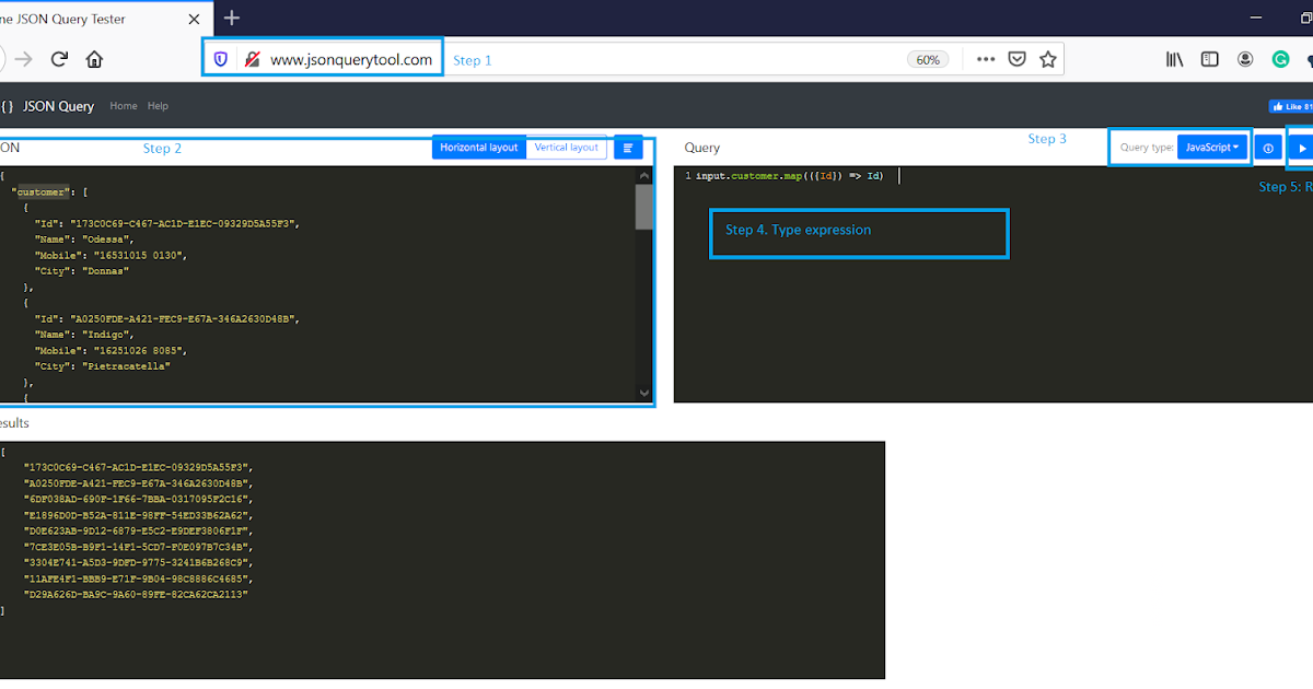 Azure Blaze: How to extract any properties from Json using online tool ... Azure Blaze: How to extract any properties from Json using online tool ...
