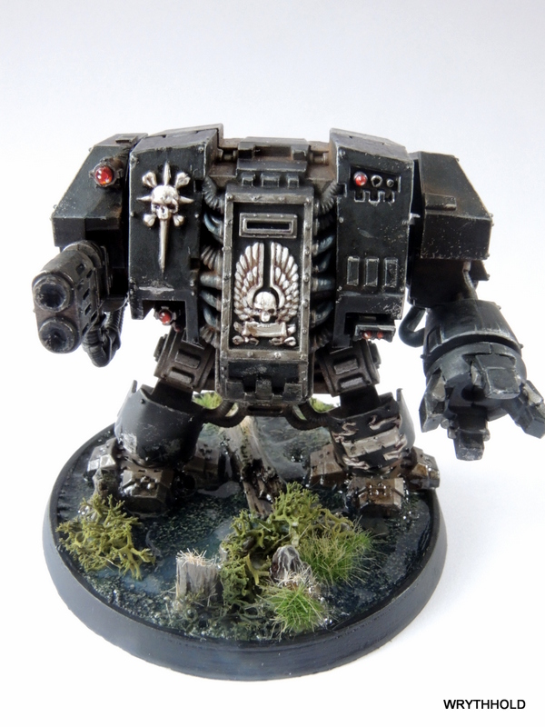 WRYTHHOLD: Raven Guard Dreadnought - Horus Heresy