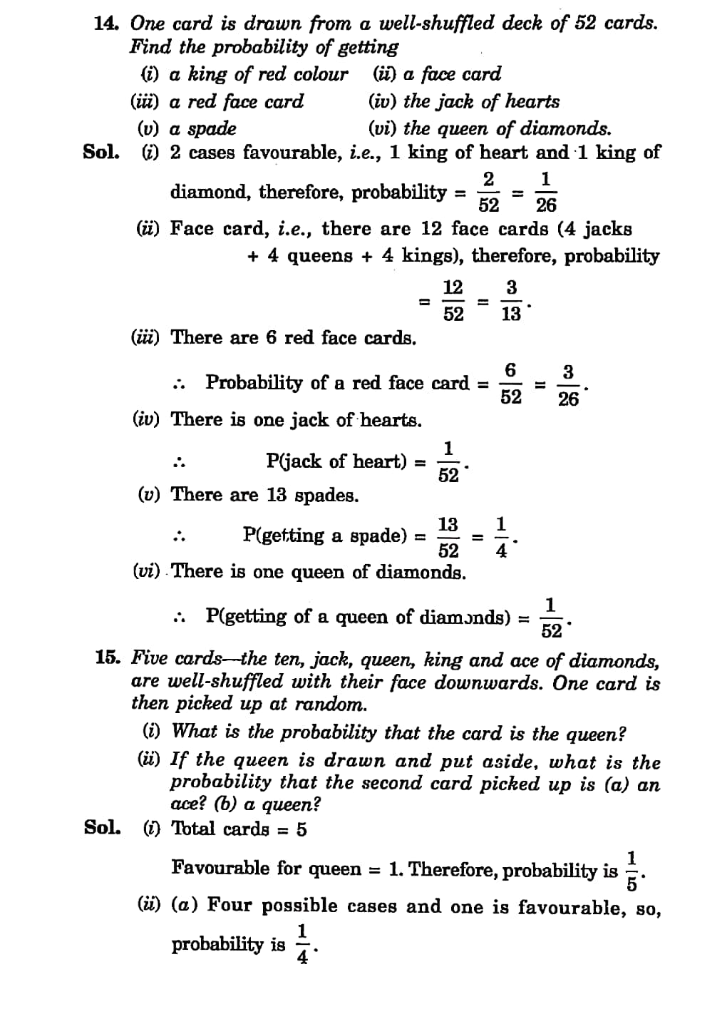 Probability class 10 math - Studypur