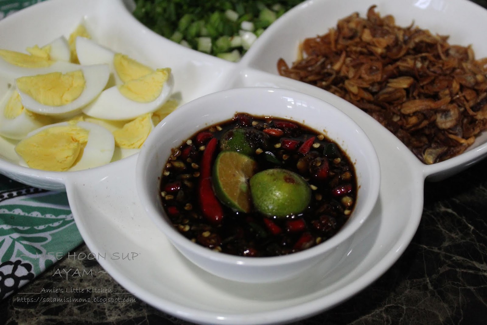 Mee Hoon Sup Ayam Simple Dimple! - Amie's Little Kitchen