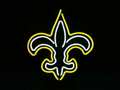 Wiki Neon Sign Blog: NFL New Orleans SAINTS Football Beer Bar Neon ...