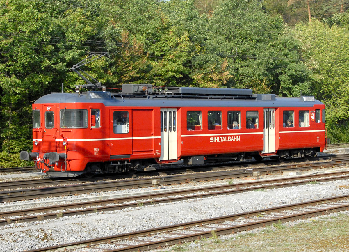 Oeffentliche Verkehrsmittel : Sihltalbahn BDe 4/4 92