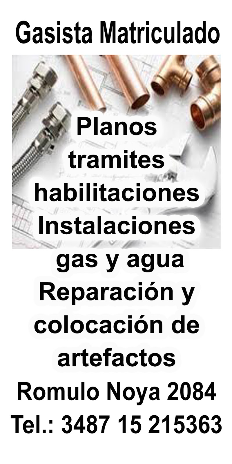 Comercios Y Empresas: Gasista matriculado