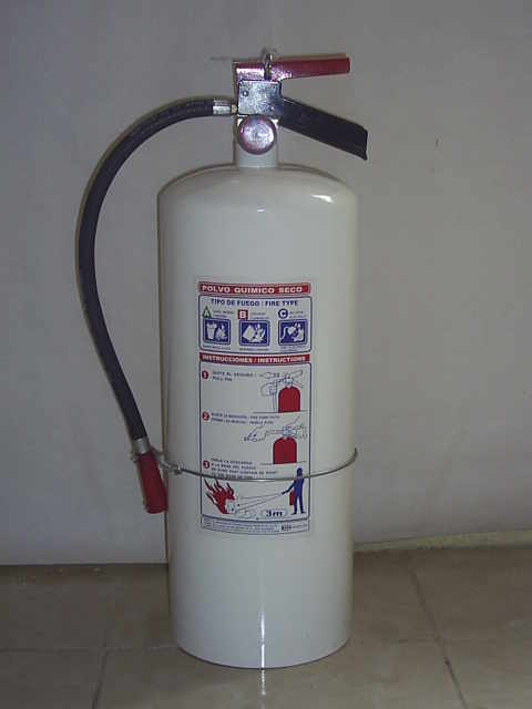 Seguridad Industrial: EXTINTORES