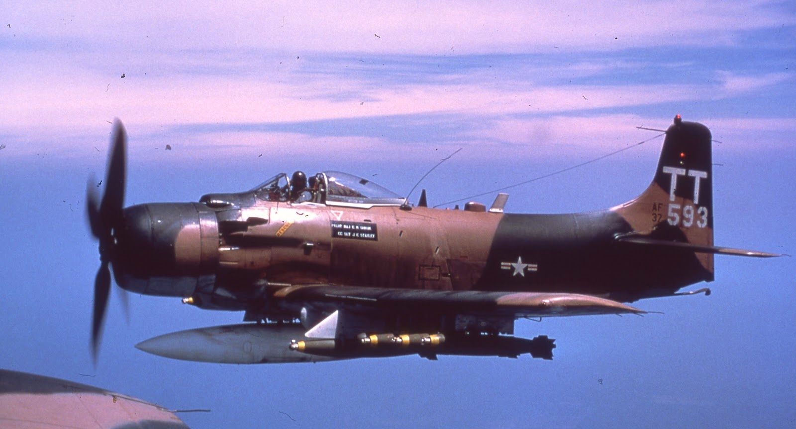 Blog Antona: A-1 H Skyraider in Vietnam