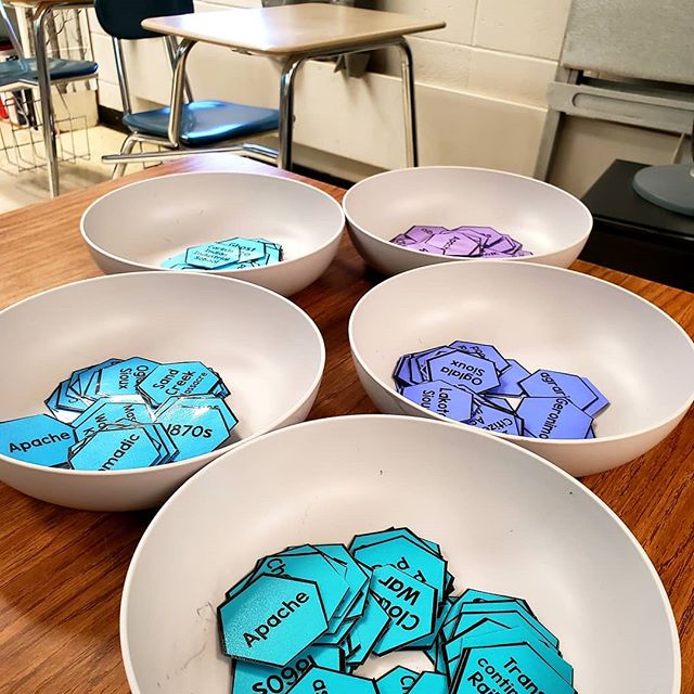 Hexagonal Thinking Activities in Middle and High School Social Studies