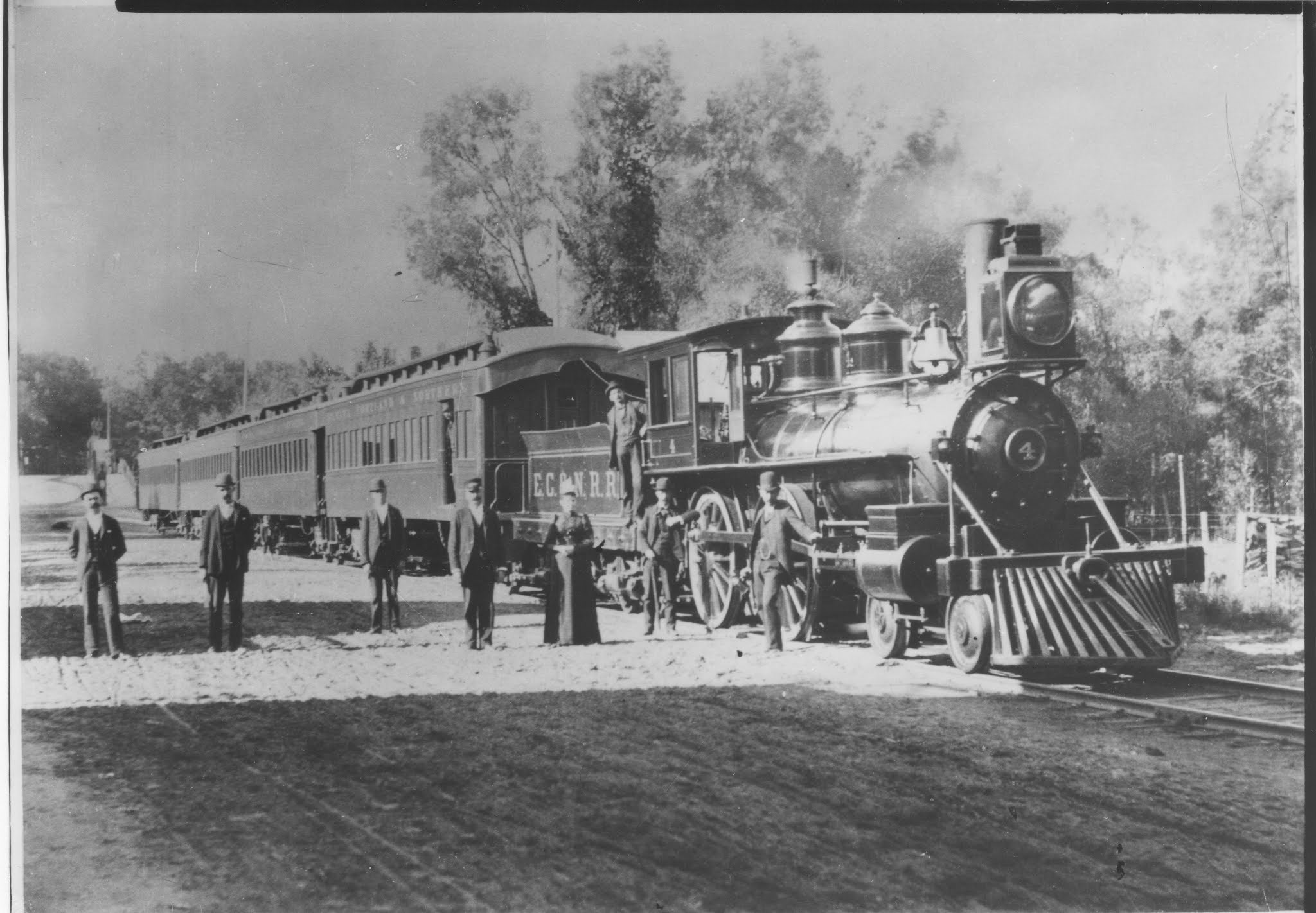 Vintage Railroad Pictures: Elmira, Cortland & Northern Excursion Train ...