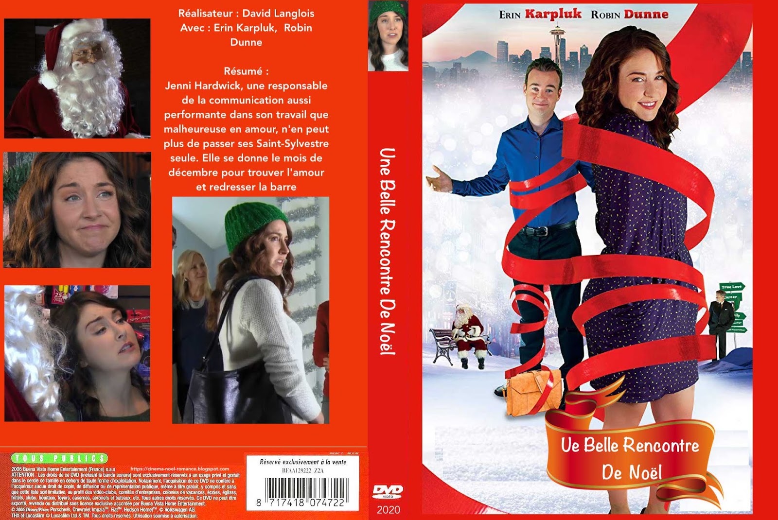 C'est un beau téléfilm : Noël et Romance...Chrisnow: Une Belle Rencontre De Noël / New Year's ...