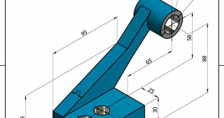 3D modeling Practice #7 | Studycadcam.com