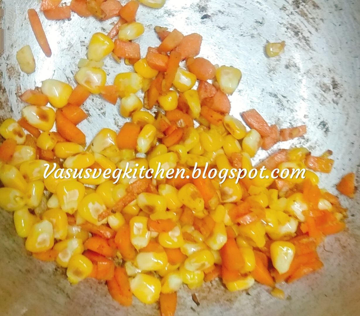 Vasusvegkitchen: carrot & corn soup || how to prepare carrot and sweet ...