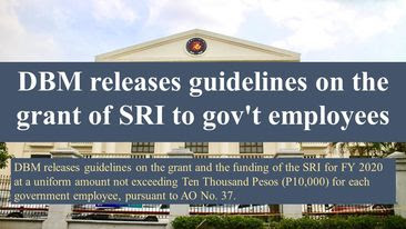DBM releases guidelines on the grant of SRI to gov't employees - Deped ...