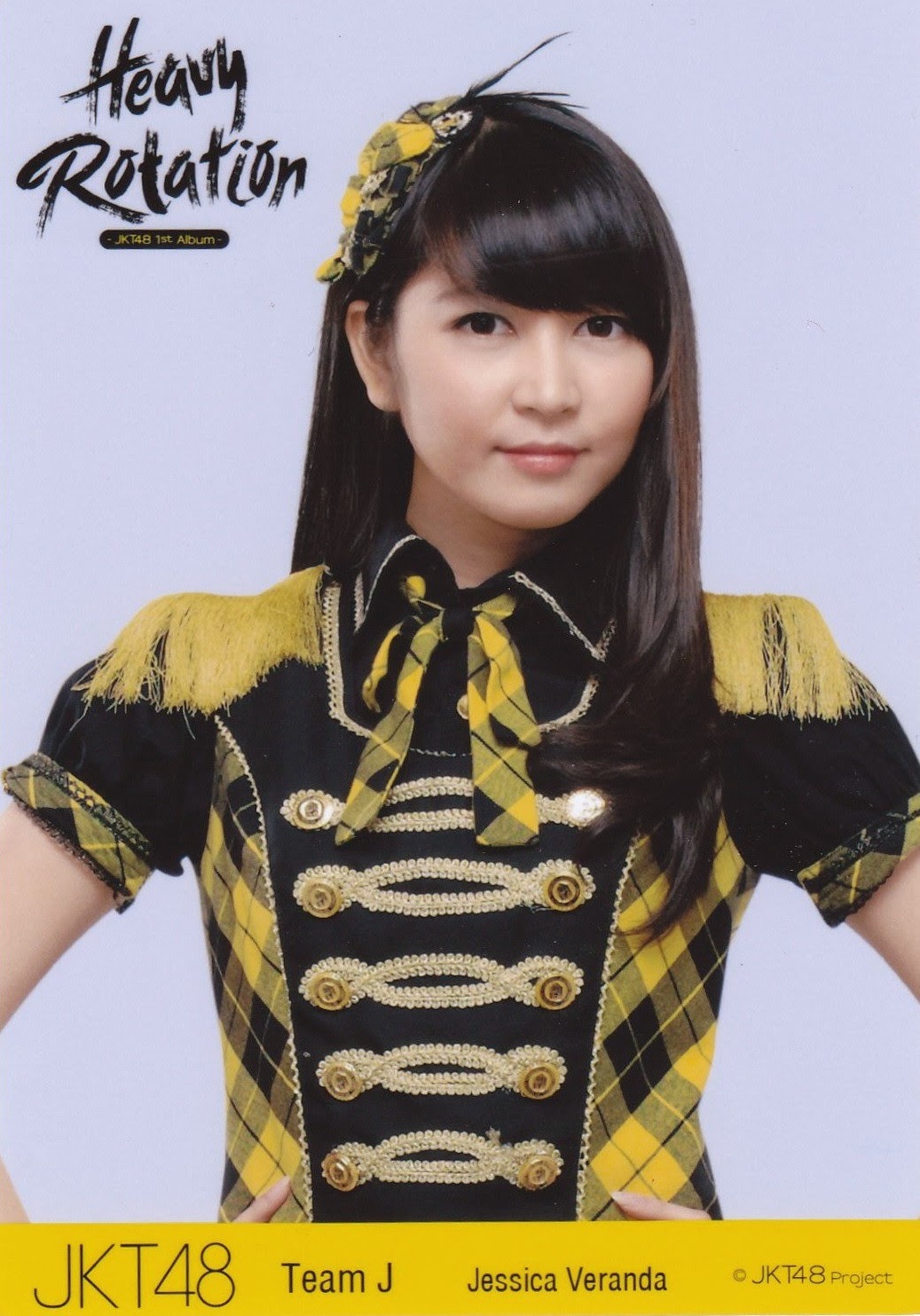 Scan Photopack JKT48: Photopack JKT48 Special Jessica Veranda Team J