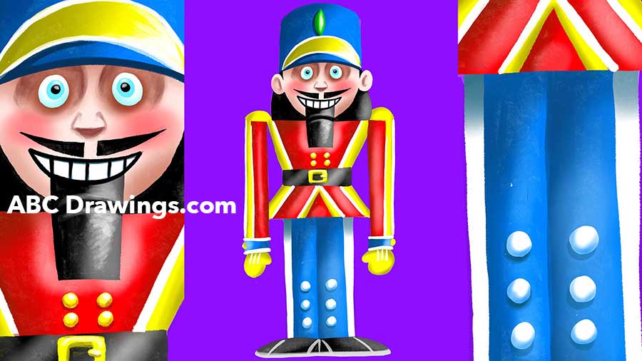 How to Draw a Nutcracker | Easy Step-by-Step Art Activity & Video ...