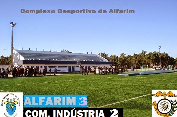 1.ª DIVISÃO DISTRITAL»» Alfarim 3 Com. Indústria 2 - JORNAL DE DESPORTO