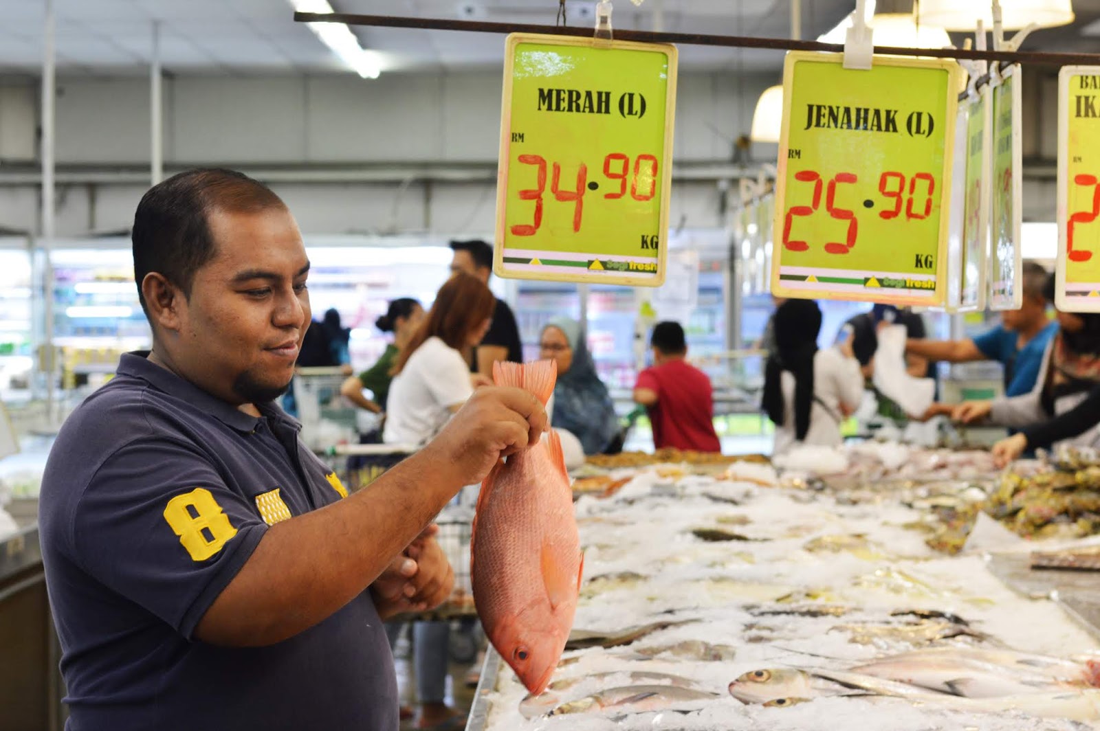 Masa Untuk Beli-Belah Barang Masak Yang Segar Dan Murah di Segi Fresh ...