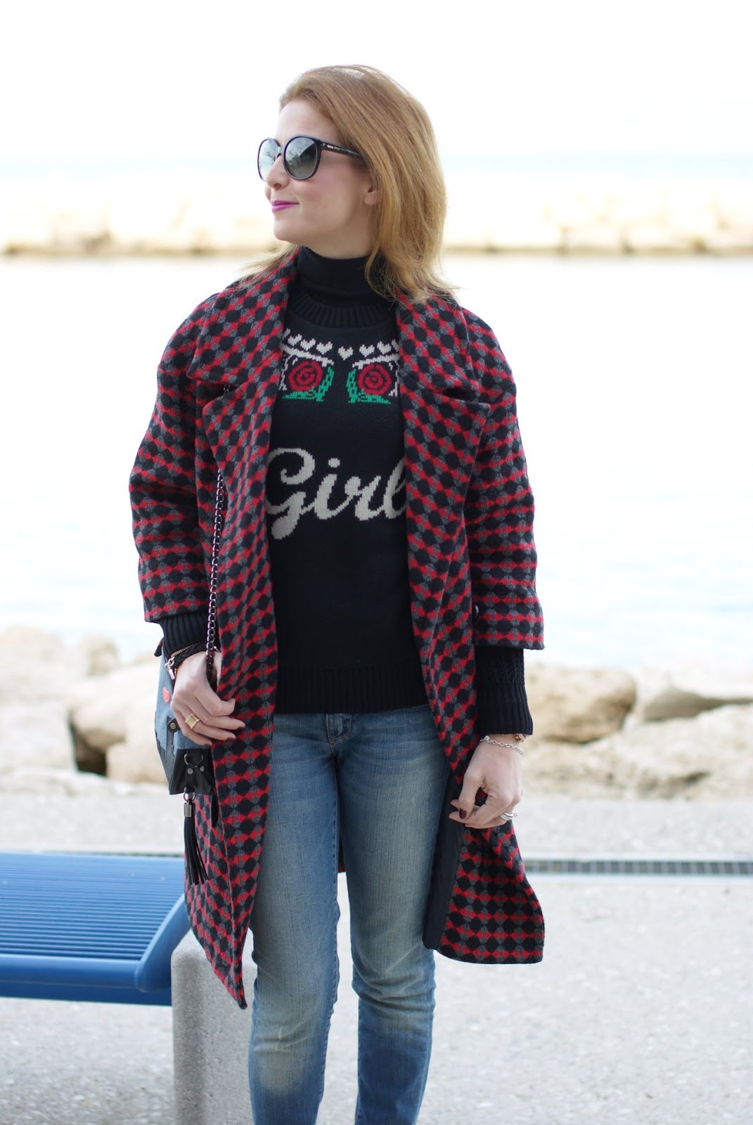 Fantasy print coat | Fashion and Cookies - fashion and beauty blog