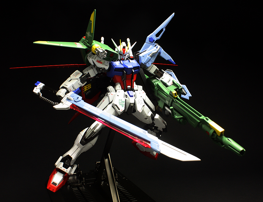 MG 1/100 Perfect Strike Gundam Painted Build
