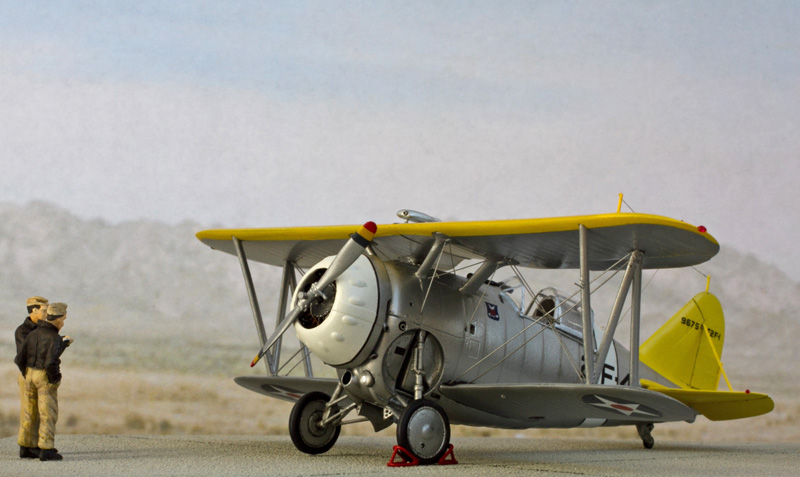 AlexS Scale Aircraft Modelling: Grumman F2F-1 Model