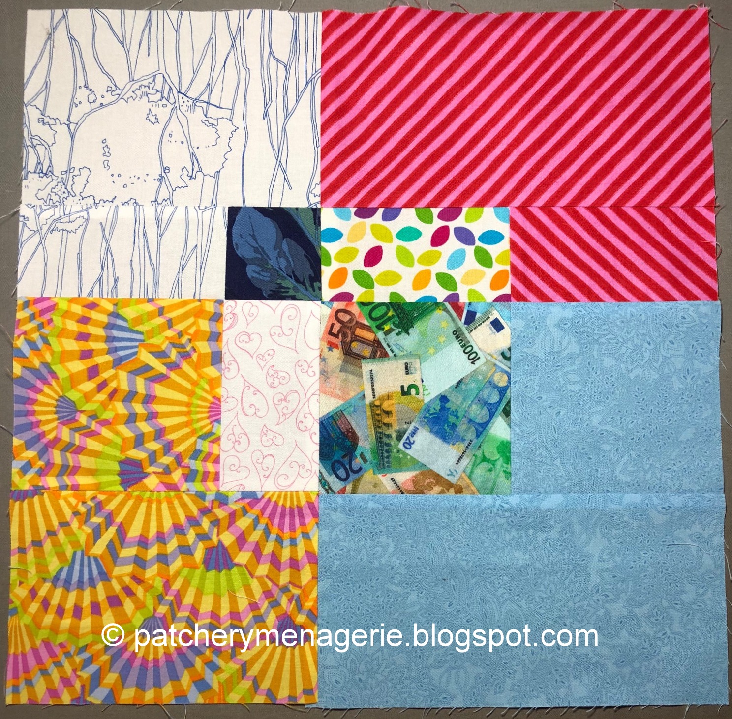 The Patchery Menagerie: Slashed Squares Tutorial is LIVE!