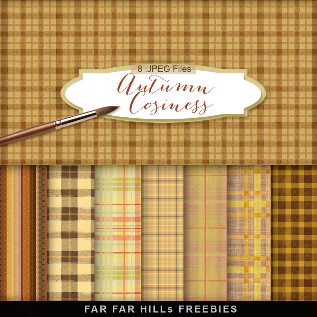 New Freebies Kit of Backgrounds - Autumn Сosiness:Far Far Hill - Free ...