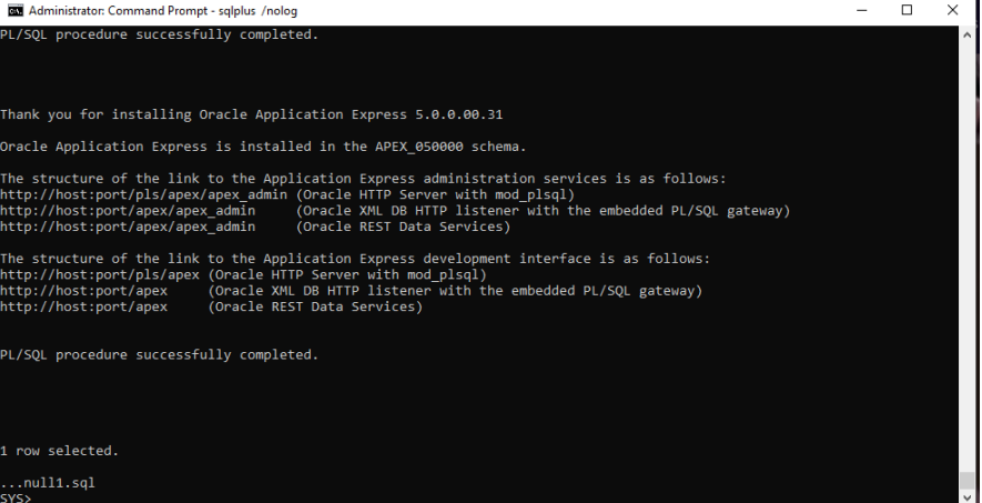 How To Install APEX In Oracle 19 C Ontoor Solutions How To Install APEX In Oracle 19 C Ontoor Solutions