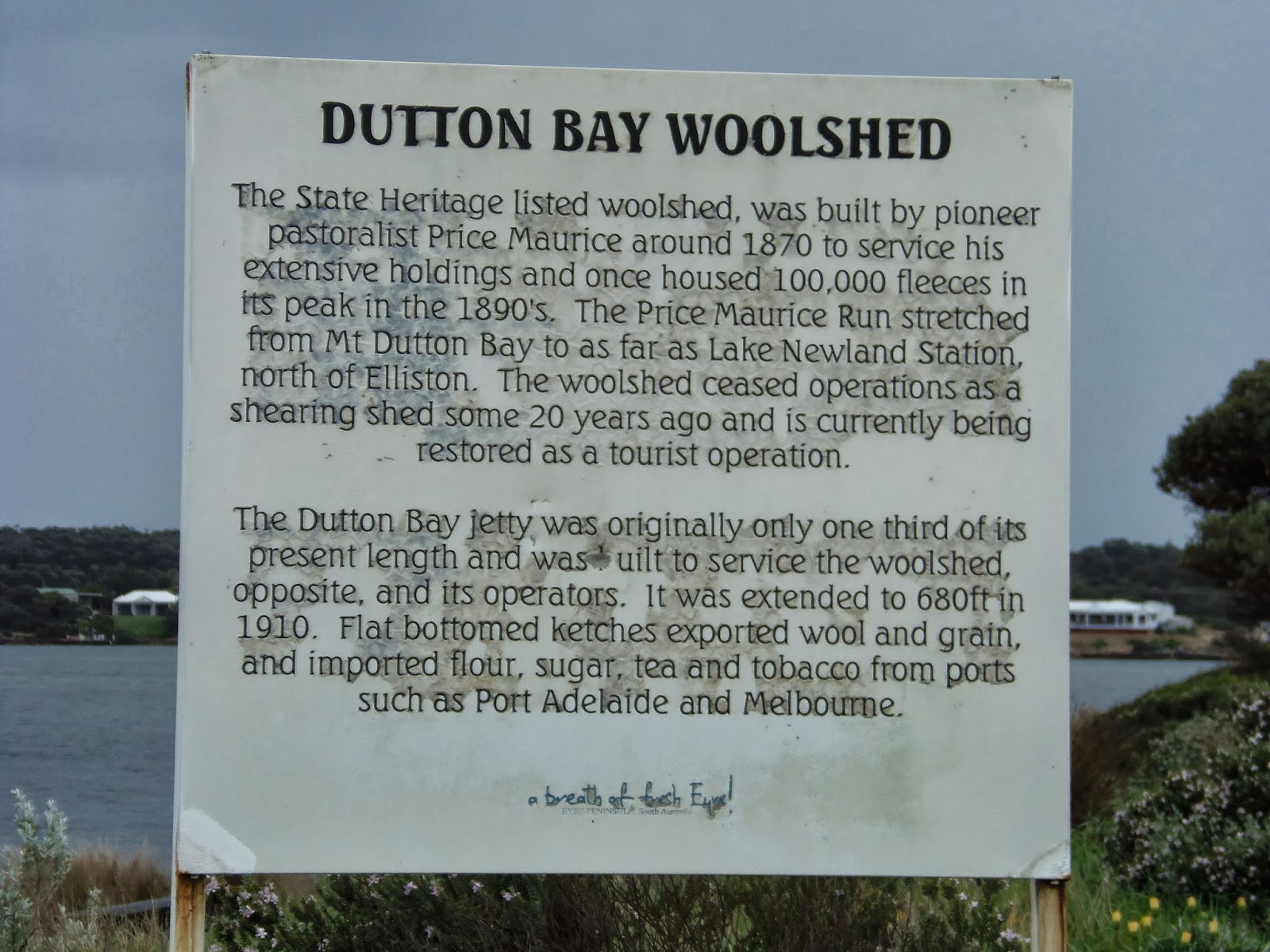 Solo Steve On The Road: Mt DUTTON BAY SA