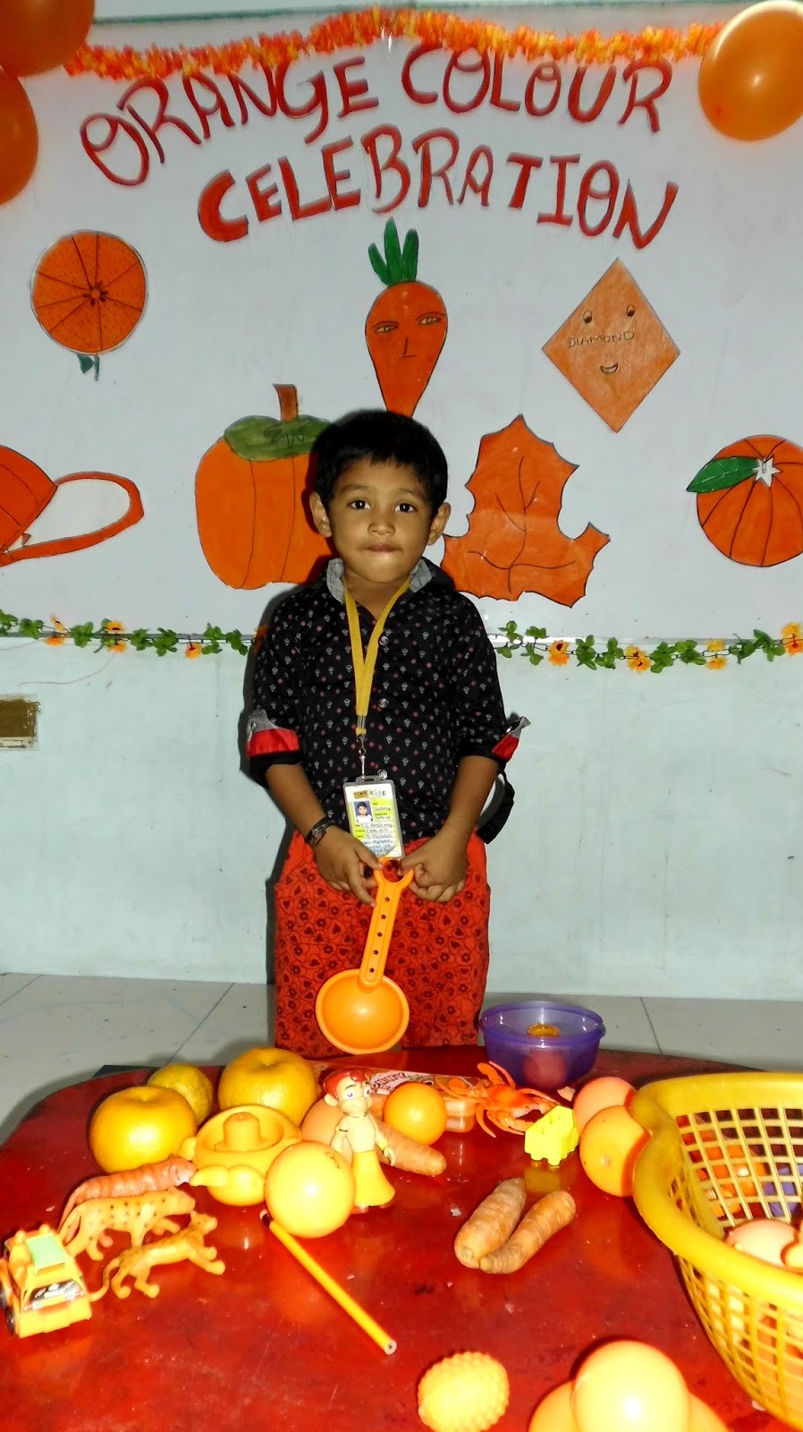 ORANGE COLOUR DAY CELEBRATION - PLAY GROUP & NURSERY | T.I.M.E KIDS PRE ...