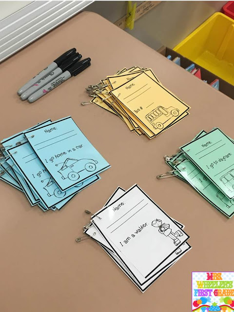 Mrs. Wheeler's First Grade Tidbits: Preparing for Open House