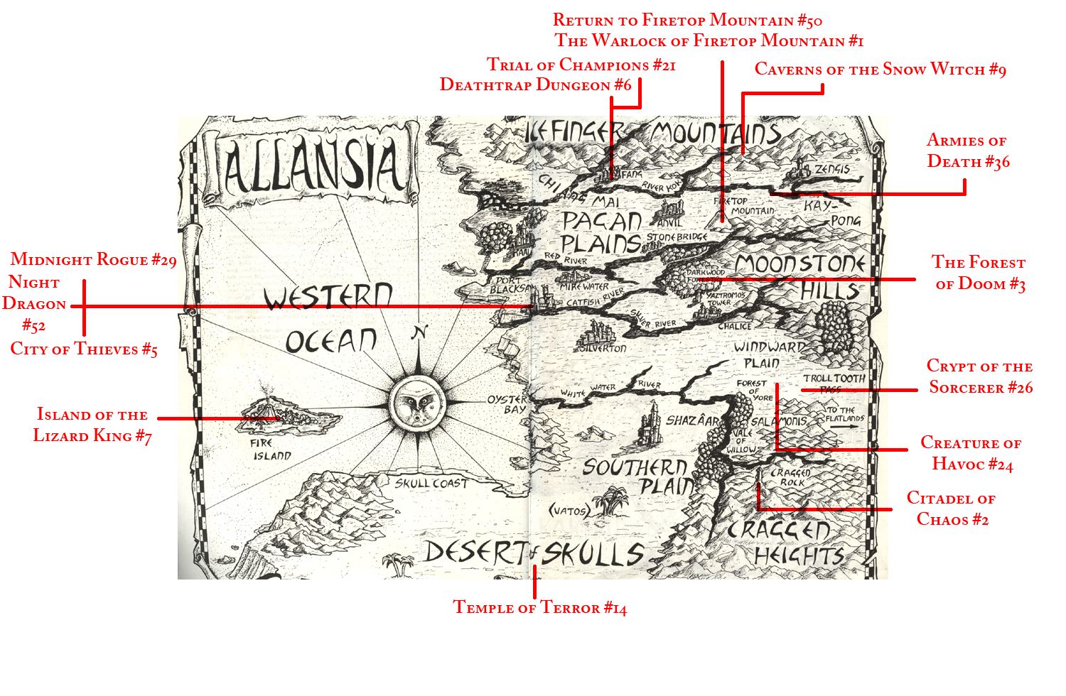 What Would Conan Do?: Marked Maps of Titan