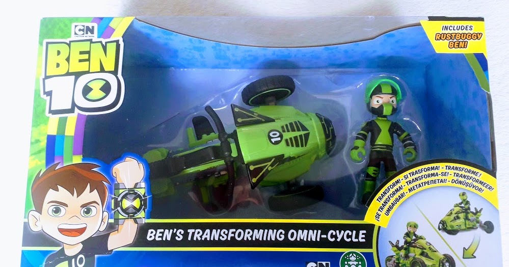 Ben 10 Transforming Omni-Cycle: A Review — Rice Cakes and Raisins