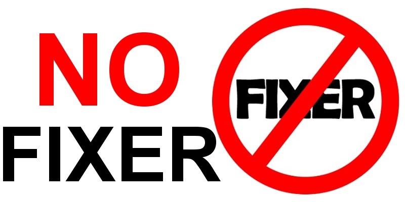 Fix the fixers - Sentinel Times