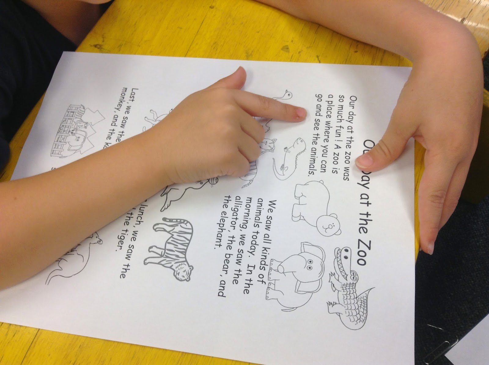 Dr. Clements' Kindergarten : Zoo Animal Literacy and Math Unit