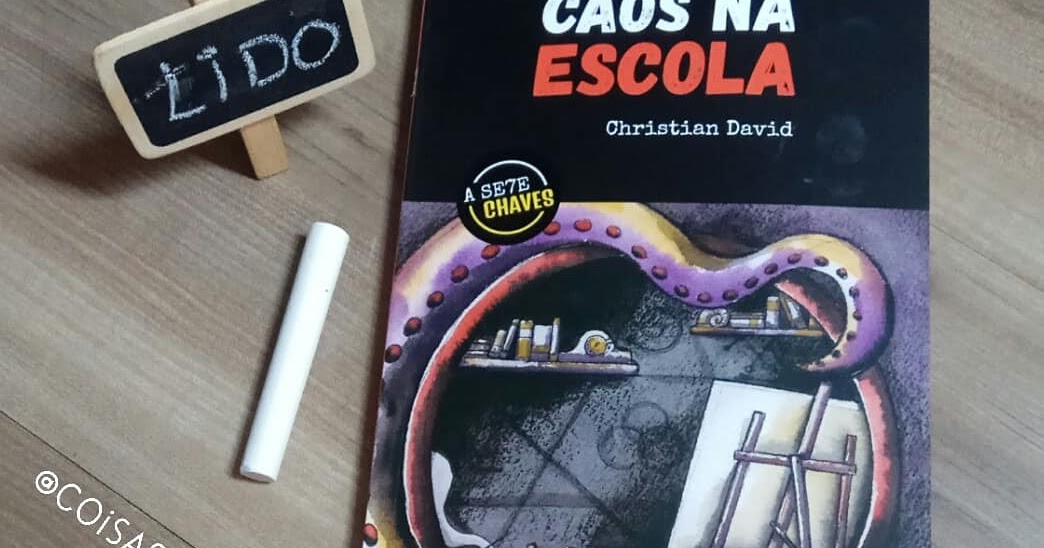 COISAS DA LARA: Resenha Caos na escola