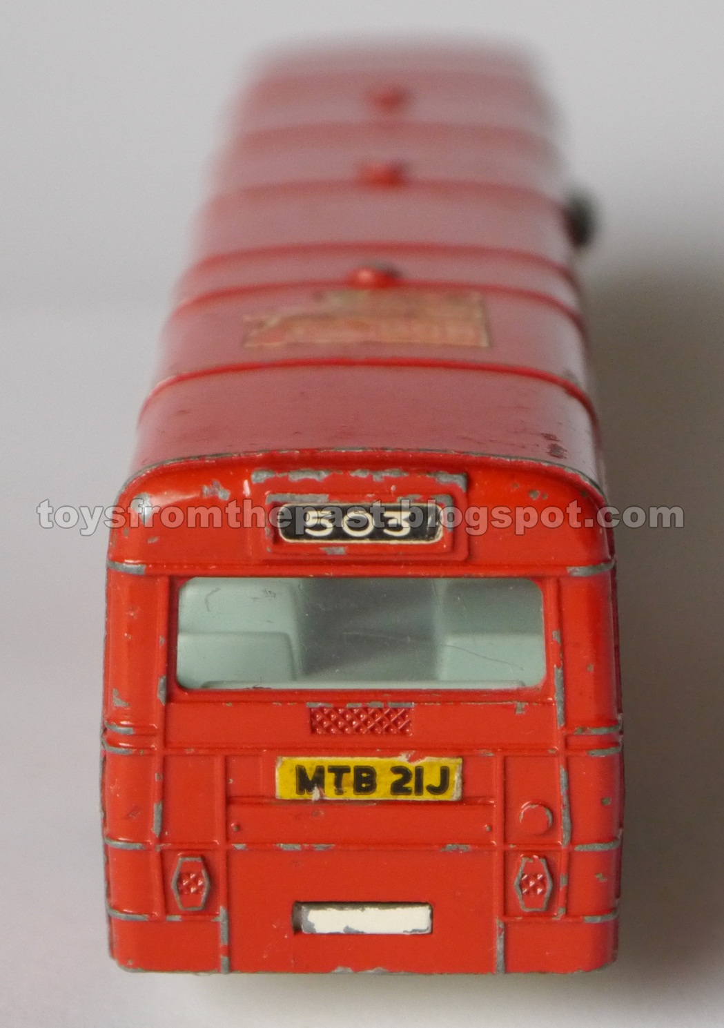 Toys from the Past: #970 DINKY TOYS – SINGLE DECKER BUS (283) (1971)